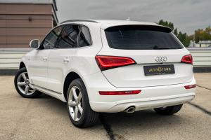 Balts Audi Q5 2013 Rīga, ar dzinēja tilpumu 2.00 L un nobraukumu 197 tūkst. km par 14550 €, foto 10 vietnē AUTOMOTO.COM.LV