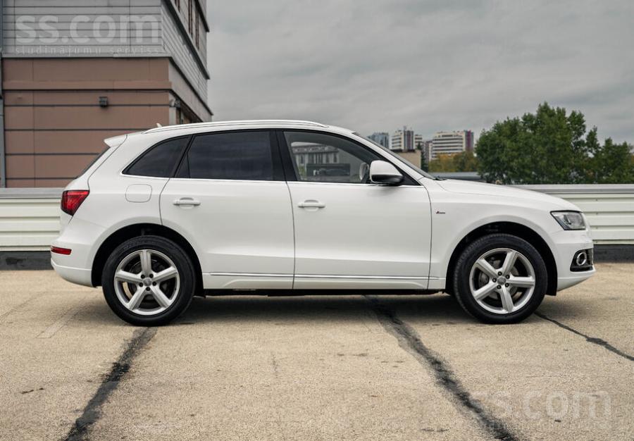 Balts Audi Q5 2013 Rīga, ar dzinēja tilpumu 2.00 L un nobraukumu 197 tūkst. km par 14550 €, foto 8 vietnē AUTOMOTO.COM.LV