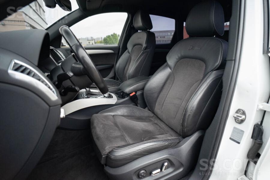 Balts Audi Q5 2013 Rīga, ar dzinēja tilpumu 2.00 L un nobraukumu 197 tūkst. km par 14550 €, foto 14 vietnē AUTOMOTO.COM.LV