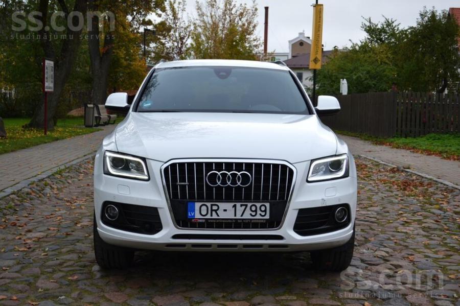 Balts Audi Q5 2013 Rīga, ar dzinēja tilpumu 2.00 L un nobraukumu 298 tūkst. km par 12490 €, foto 3 vietnē AUTOMOTO.COM.LV