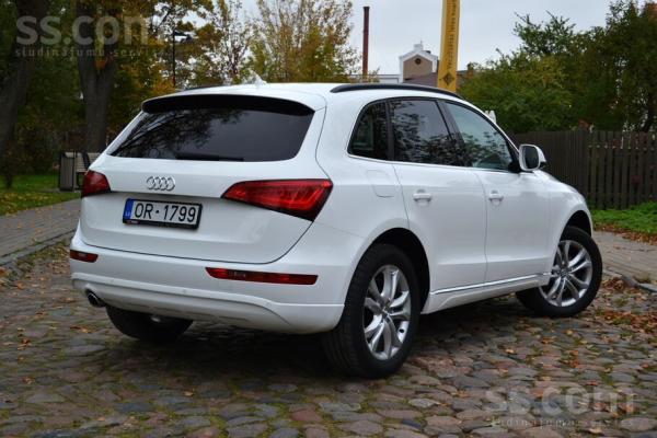 Белый Ауди Ку 5 2013 в Рига, объемом двигателя 2.00 л и пробегом 298 тыс. км за 12490 €, фото 5 на AUTOMOTO.COM.LV