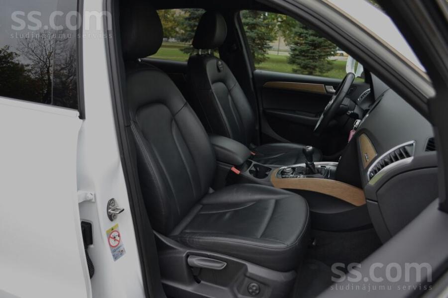 Balts Audi Q5 2013 Rīga, ar dzinēja tilpumu 2.00 L un nobraukumu 298 tūkst. km par 12490 €, foto 8 vietnē AUTOMOTO.COM.LV