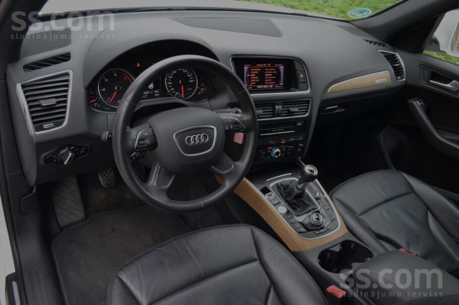 Balts Audi Q5 2013 Rīga, ar dzinēja tilpumu 2.00 L un nobraukumu 298 tūkst. km par 12490 €, foto 15 vietnē AUTOMOTO.COM.LV