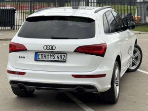 White Audi Q5 2014 in Jonava, with an engine capacity of 3.00 L and mileage of 290 thousand km for 13750 €, photo 7 on AUTOMOTO.COM.LV
