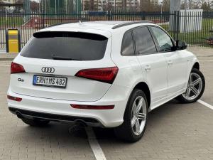 White Audi Q5 2014 in Jonava, with an engine capacity of 3.00 L and mileage of 290 thousand km for 13750 €, photo 8 on AUTOMOTO.COM.LV