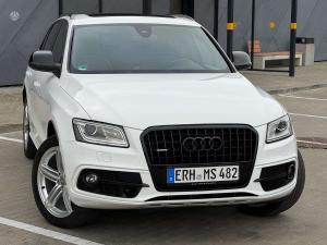 White Audi Q5 2014 in Jonava, with an engine capacity of 3.00 L and mileage of 290 thousand km for 13750 €, photo 10 on AUTOMOTO.COM.LV