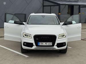 White Audi Q5 2014 in Jonava, with an engine capacity of 3.00 L and mileage of 290 thousand km for 13750 €, photo 13 on AUTOMOTO.COM.LV