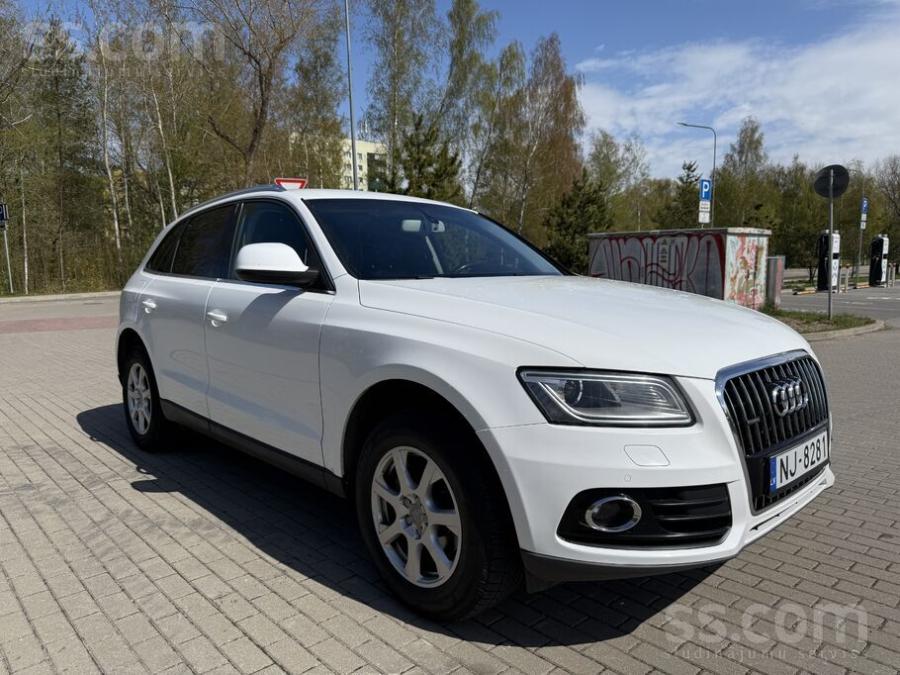 Balts Audi Q5 2014 Liepāja, ar dzinēja tilpumu 2.00 L un nobraukumu 222 tūkst. km par 10900 €, foto 1 vietnē AUTOMOTO.COM.LV
