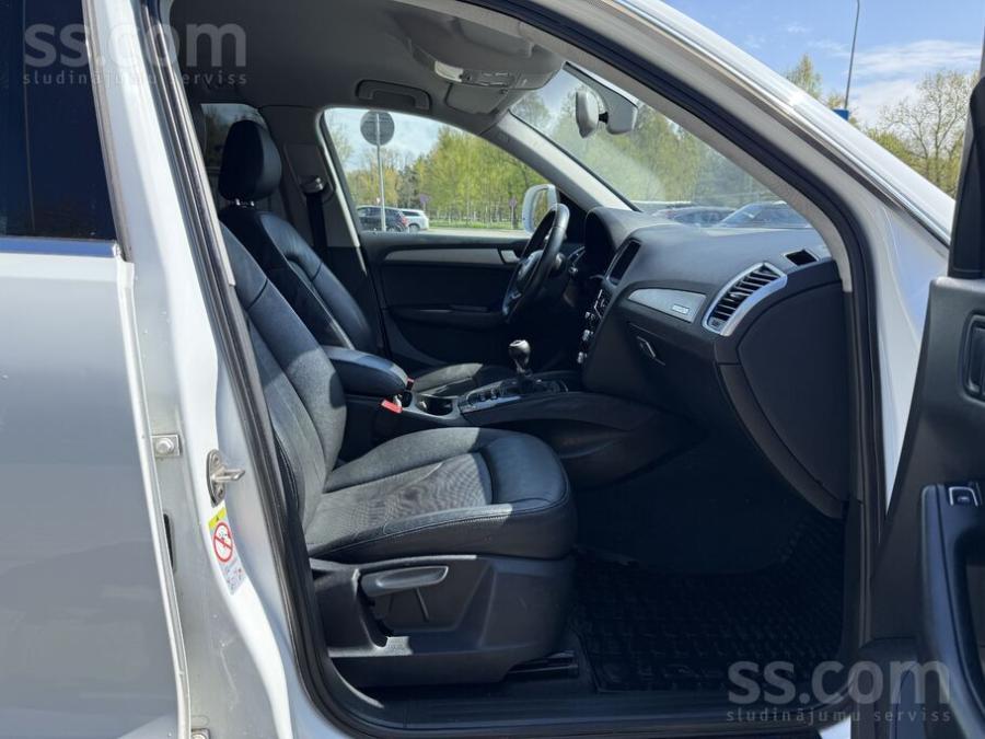 Balts Audi Q5 2014 Liepāja, ar dzinēja tilpumu 2.00 L un nobraukumu 222 tūkst. km par 10900 €, foto 13 vietnē AUTOMOTO.COM.LV