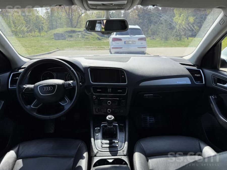 Balts Audi Q5 2014 Liepāja, ar dzinēja tilpumu 2.00 L un nobraukumu 222 tūkst. km par 10900 €, foto 15 vietnē AUTOMOTO.COM.LV