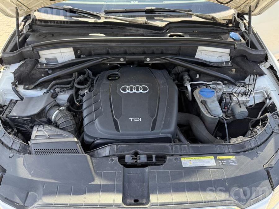 Balts Audi Q5 2014 Liepāja, ar dzinēja tilpumu 2.00 L un nobraukumu 222 tūkst. km par 10900 €, foto 24 vietnē AUTOMOTO.COM.LV