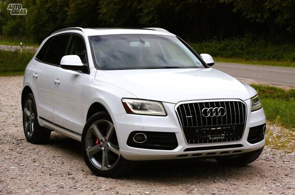 Balts Audi Q5 2014 Petrikaičiai, ar dzinēja tilpumu 3.00 L un nobraukumu 313 tūkst. km par 13499 €, foto 5 vietnē AUTOMOTO.COM.LV