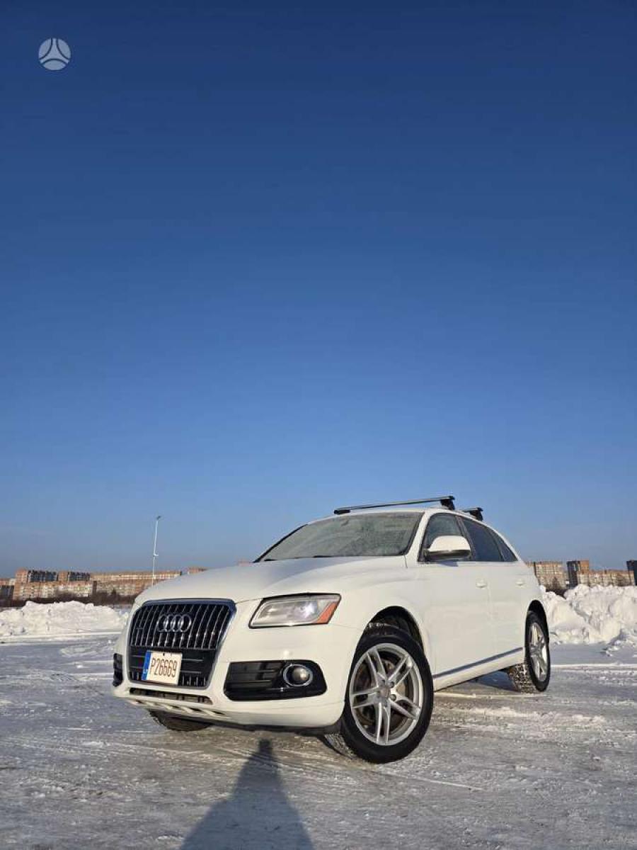 White Audi Q5 2014 in Klaipeda, with an engine capacity of 1.98 L and mileage of 174 thousand km for 9900 €, photo 5 on AUTOMOTO.COM.LV