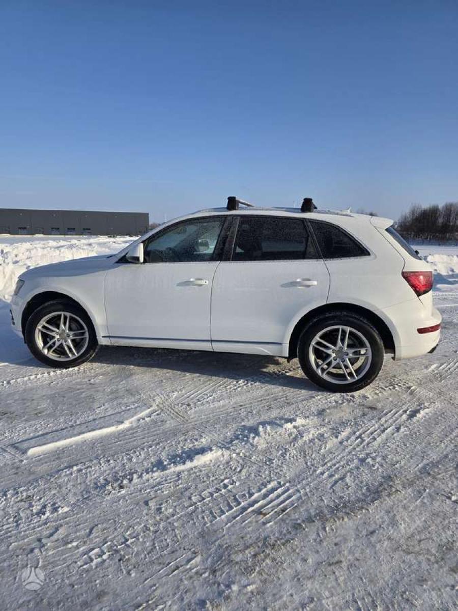 White Audi Q5 2014 in Klaipeda, with an engine capacity of 1.98 L and mileage of 174 thousand km for 9900 €, photo 9 on AUTOMOTO.COM.LV