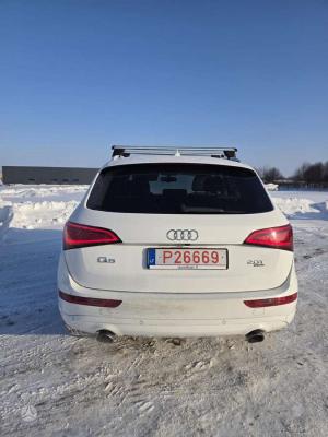 White Audi Q5 2014 in Klaipeda, with an engine capacity of 1.98 L and mileage of 174 thousand km for 9900 €, photo 4 on AUTOMOTO.COM.LV