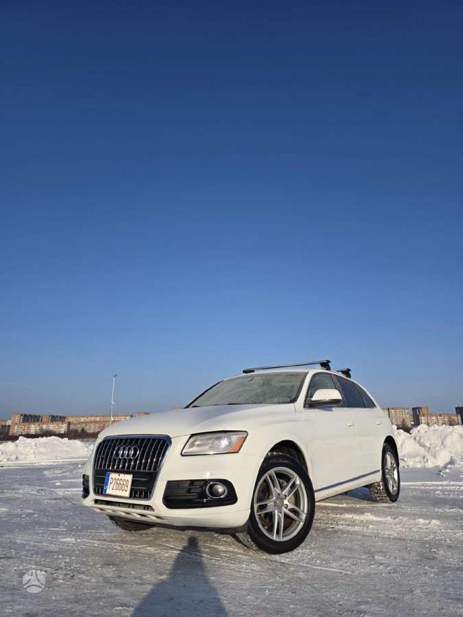 White Audi Q5 2014 in Klaipeda, with an engine capacity of 1.98 L and mileage of 174 thousand km for 9900 €, photo 5 on AUTOMOTO.COM.LV