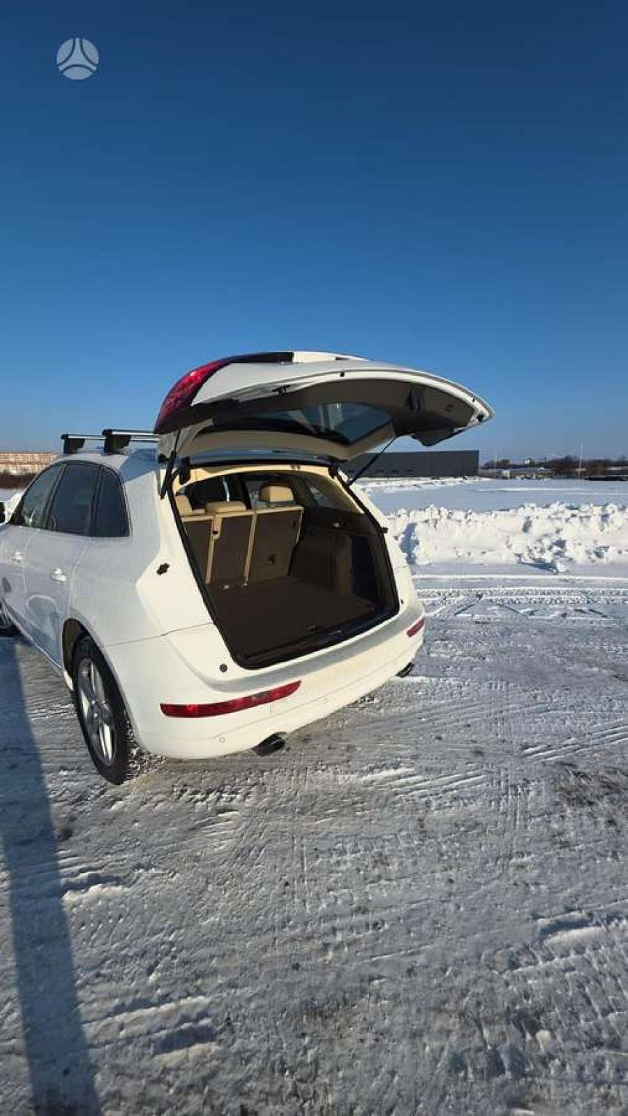White Audi Q5 2014 in Klaipeda, with an engine capacity of 1.98 L and mileage of 174 thousand km for 9900 €, photo 13 on AUTOMOTO.COM.LV