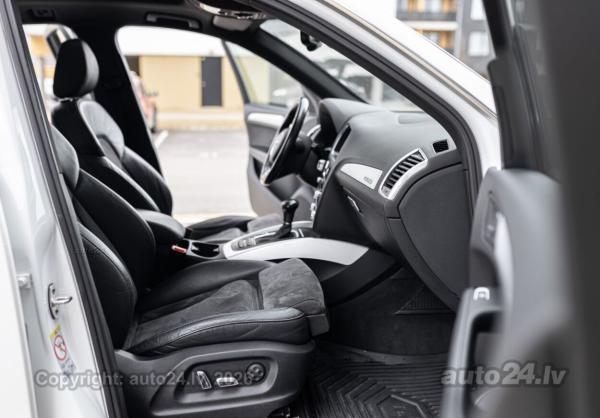 White Audi Q5 2014 in Tallinn, with an engine capacity of 2.00 L and mileage of 142 thousand km for 11990 €, photo 11 on AUTOMOTO.COM.LV