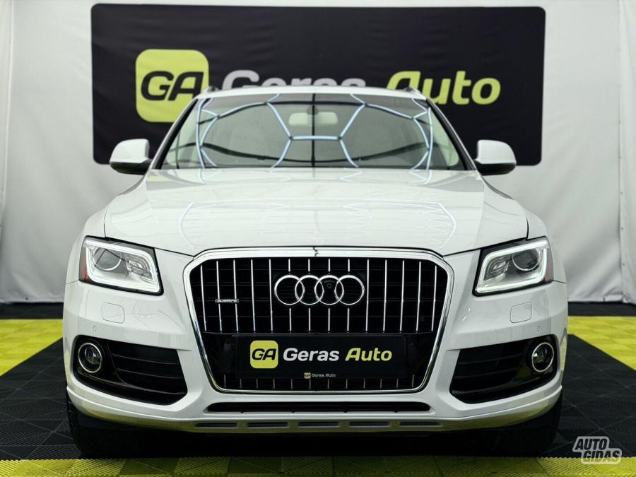 White Audi Q5 2014 in Avizieniai, with an engine capacity of 2.00 L and mileage of 139 thousand km for 7990 €, photo 3 on AUTOMOTO.COM.LV