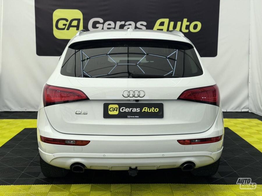 White Audi Q5 2014 in Avizieniai, with an engine capacity of 2.00 L and mileage of 139 thousand km for 7990 €, photo 6 on AUTOMOTO.COM.LV