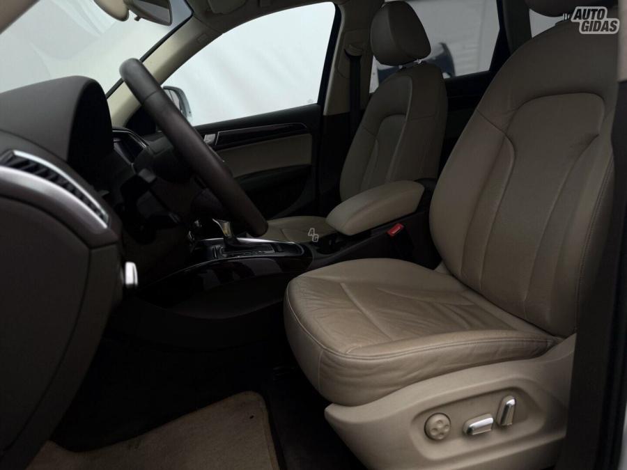 White Audi Q5 2014 in Avizieniai, with an engine capacity of 2.00 L and mileage of 139 thousand km for 7990 €, photo 11 on AUTOMOTO.COM.LV