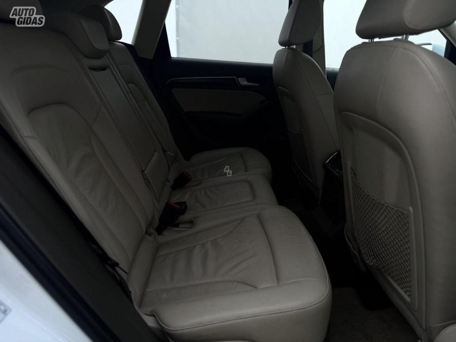 White Audi Q5 2014 in Avizieniai, with an engine capacity of 2.00 L and mileage of 139 thousand km for 7990 €, photo 14 on AUTOMOTO.COM.LV