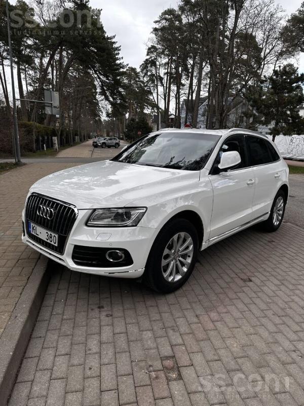 Balts Audi Q5 2014 Rīga, ar dzinēja tilpumu 2.00 L un nobraukumu 171 tūkst. km par 12500 €, foto 3 vietnē AUTOMOTO.COM.LV