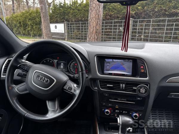 Balts Audi Q5 2014 Rīga, ar dzinēja tilpumu 2.00 L un nobraukumu 171 tūkst. km par 12500 €, foto 4 vietnē AUTOMOTO.COM.LV