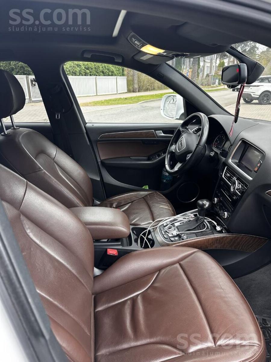 Balts Audi Q5 2014 Rīga, ar dzinēja tilpumu 2.00 L un nobraukumu 171 tūkst. km par 12500 €, foto 6 vietnē AUTOMOTO.COM.LV