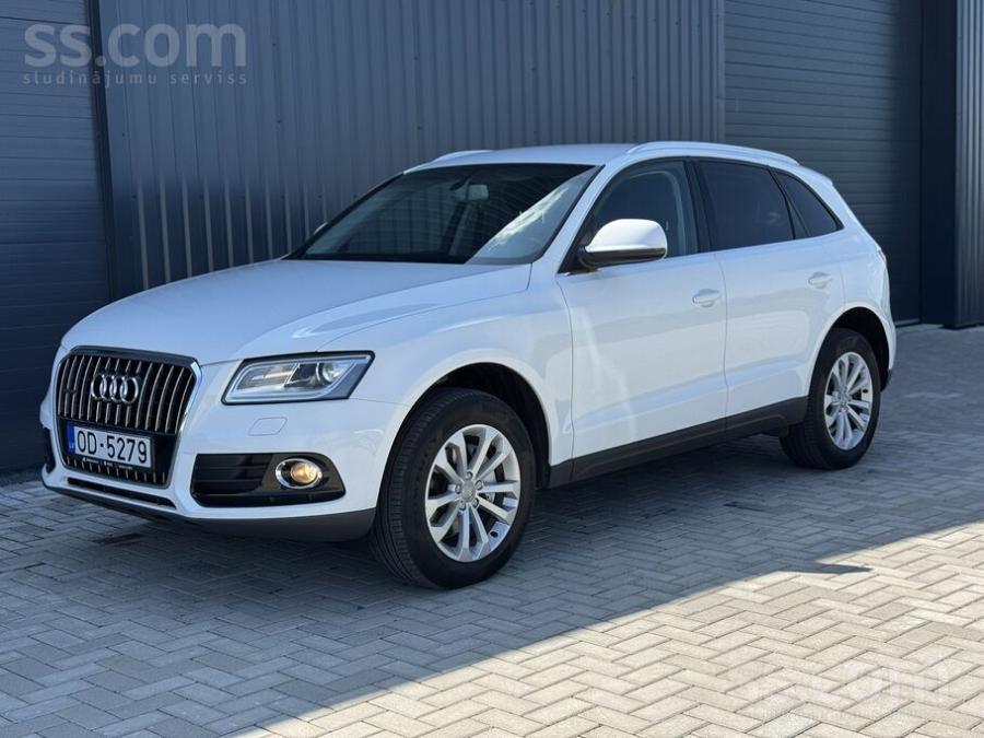 Balts Audi Q5 2014 Talsi, ar dzinēja tilpumu 2.00 L un nobraukumu 192 tūkst. km par 14995 €, foto 1 vietnē AUTOMOTO.COM.LV
