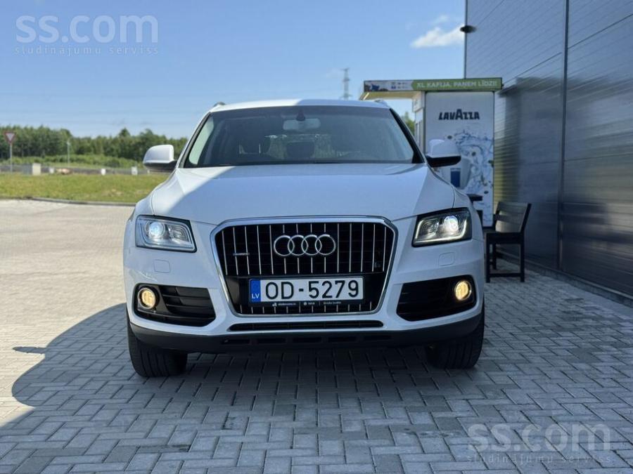 Balts Audi Q5 2014 Talsi, ar dzinēja tilpumu 2.00 L un nobraukumu 192 tūkst. km par 14995 €, foto 4 vietnē AUTOMOTO.COM.LV