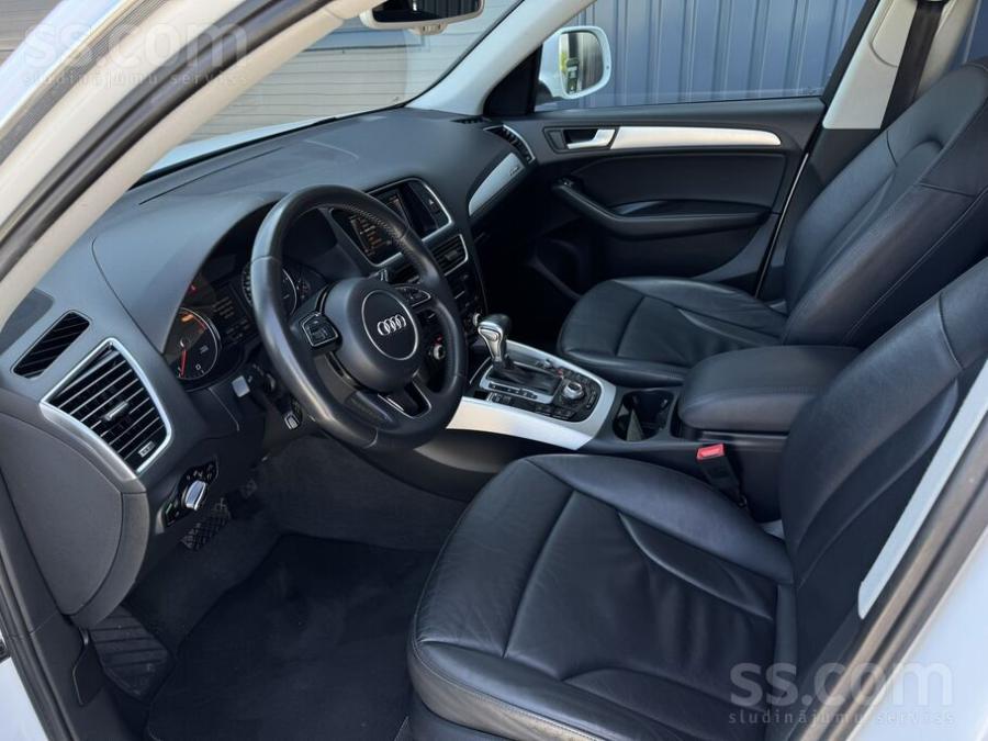 Balts Audi Q5 2014 Talsi, ar dzinēja tilpumu 2.00 L un nobraukumu 192 tūkst. km par 14995 €, foto 13 vietnē AUTOMOTO.COM.LV