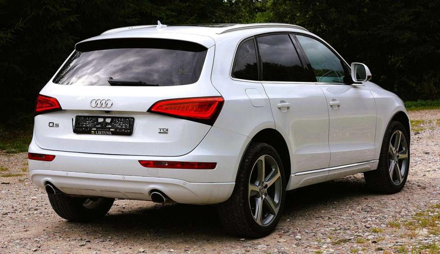 Balts Audi Q5 2014 Kretinga, ar dzinēja tilpumu 2.97 L un nobraukumu 313 tūkst. km par 12999 €, foto 14 vietnē AUTOMOTO.COM.LV