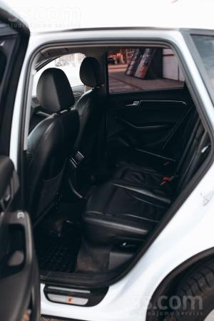 White Audi Q5 2014 in Riga, with an engine capacity of 2.00 L and mileage of 195 thousand km for 12500 €, photo 7 on AUTOMOTO.COM.LV