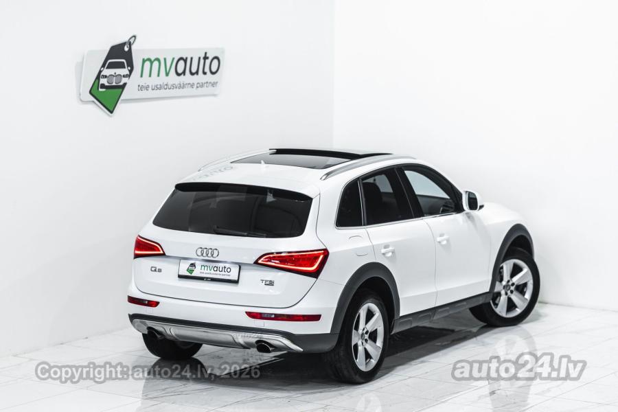 White Audi Q5 2014 in Tallinn, with an engine capacity of 2.00 L and mileage of 150 thousand km for 12990 €, photo 3 on AUTOMOTO.COM.LV