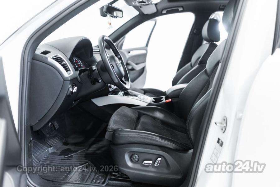 White Audi Q5 2014 in Tallinn, with an engine capacity of 2.00 L and mileage of 150 thousand km for 12990 €, photo 14 on AUTOMOTO.COM.LV