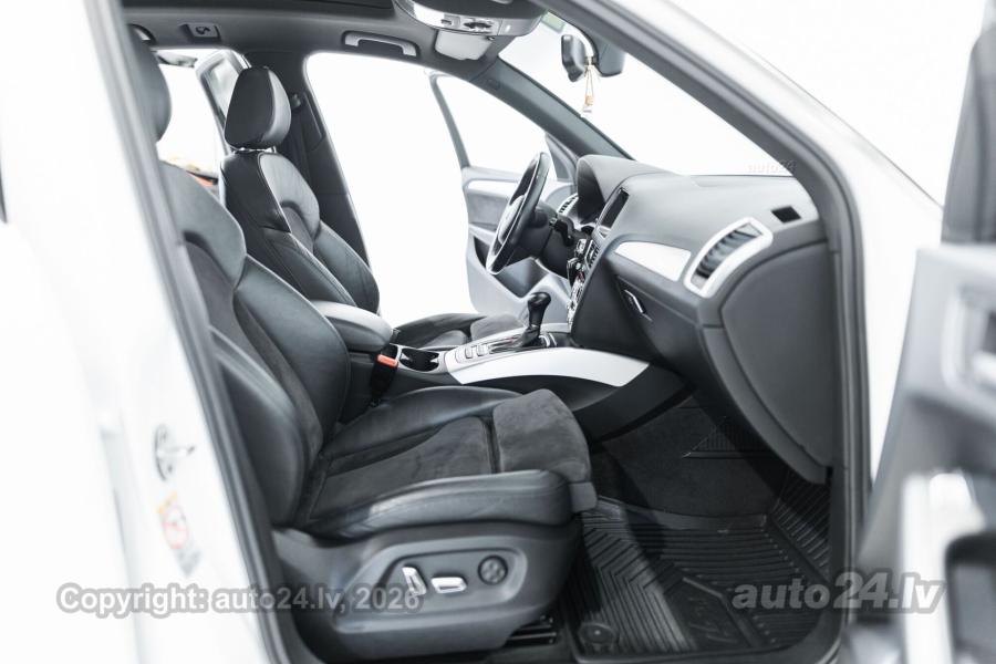 White Audi Q5 2014 in Tallinn, with an engine capacity of 2.00 L and mileage of 150 thousand km for 12990 €, photo 17 on AUTOMOTO.COM.LV