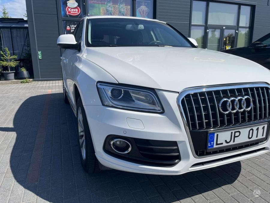 White Audi Q5 2014 in Klaipeda, with an engine capacity of 1.98 L and mileage of 177 thousand km for 13200 €, photo 20 on AUTOMOTO.COM.LV