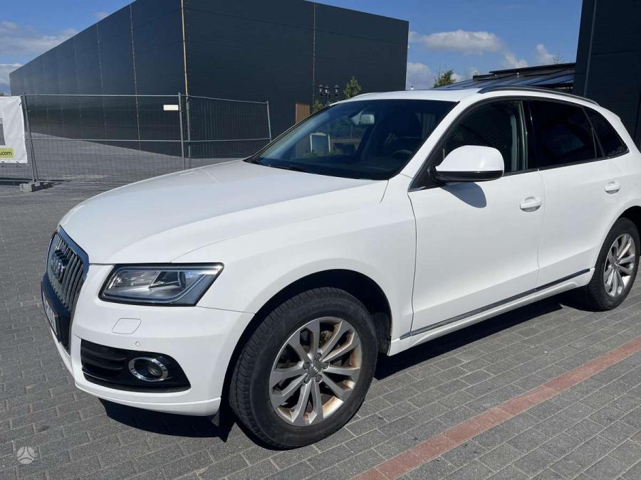 White Audi Q5 2014 in Klaipeda, with an engine capacity of 1.98 L and mileage of 177 thousand km for 13200 €, photo 22 on AUTOMOTO.COM.LV
