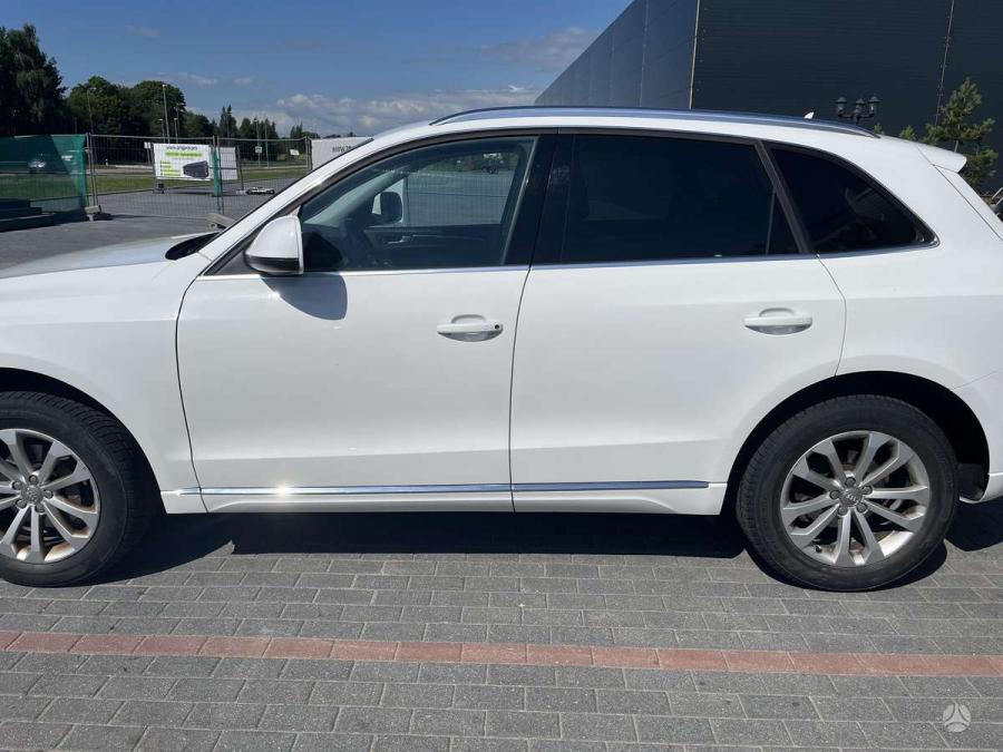 White Audi Q5 2014 in Klaipeda, with an engine capacity of 1.98 L and mileage of 177 thousand km for 13200 €, photo 23 on AUTOMOTO.COM.LV