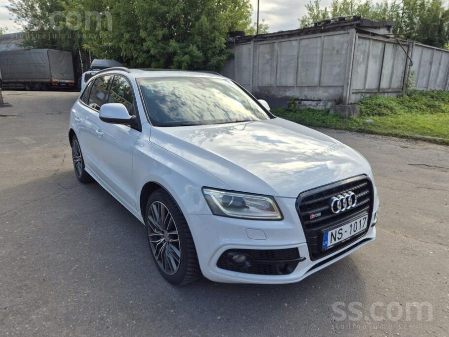 Balts Audi Q5 2014 Rīga, ar dzinēja tilpumu 3.00 L un nobraukumu 300 tūkst. km par 13990 €, foto 3 vietnē AUTOMOTO.COM.LV