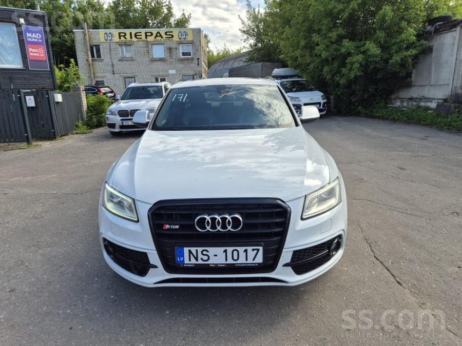 Balts Audi Q5 2014 Rīga, ar dzinēja tilpumu 3.00 L un nobraukumu 300 tūkst. km par 13990 €, foto 4 vietnē AUTOMOTO.COM.LV