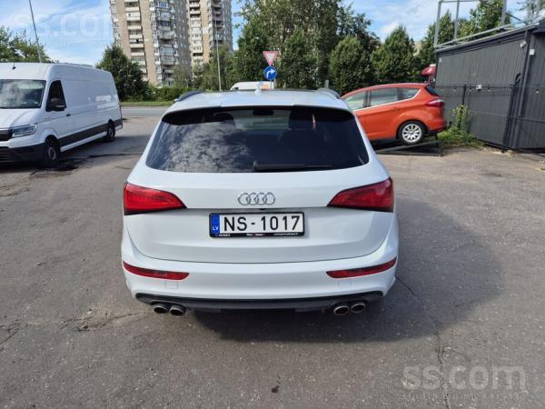 White Audi Q5 2014 in Riga, with an engine capacity of 3.00 L and mileage of 300 thousand km for 13990 €, photo 7 on AUTOMOTO.COM.LV