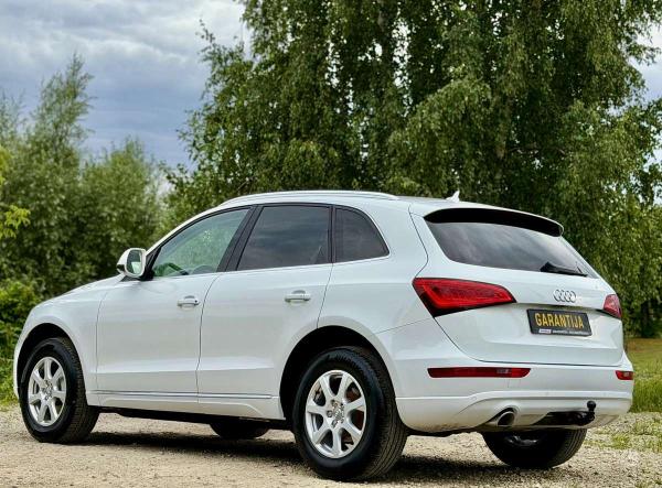 White Audi Q5 2014 in Siauliai, with an engine capacity of 1.97 L and mileage of 247 thousand km for 14950 €, photo 3 on AUTOMOTO.COM.LV