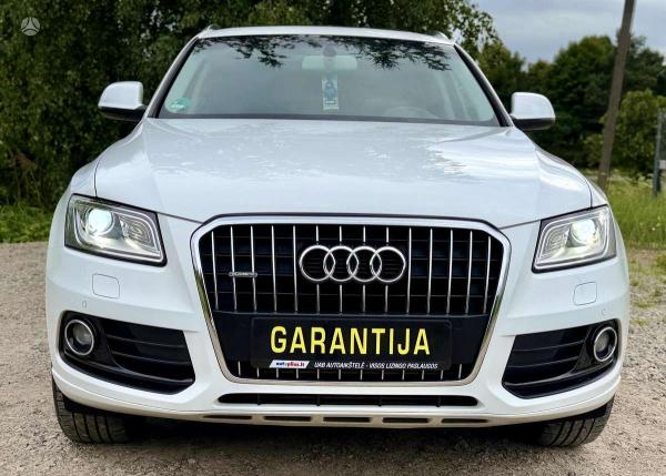 White Audi Q5 2014 in Siauliai, with an engine capacity of 1.97 L and mileage of 247 thousand km for 14950 €, photo 5 on AUTOMOTO.COM.LV