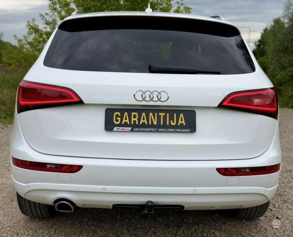White Audi Q5 2014 in Siauliai, with an engine capacity of 1.97 L and mileage of 247 thousand km for 14950 €, photo 6 on AUTOMOTO.COM.LV