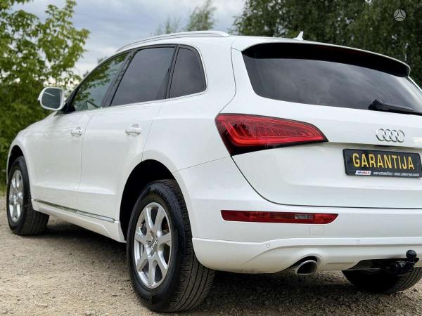 White Audi Q5 2014 in Siauliai, with an engine capacity of 1.97 L and mileage of 247 thousand km for 14950 €, photo 7 on AUTOMOTO.COM.LV