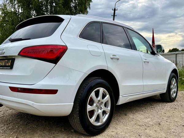White Audi Q5 2014 in Siauliai, with an engine capacity of 1.97 L and mileage of 247 thousand km for 14950 €, photo 8 on AUTOMOTO.COM.LV