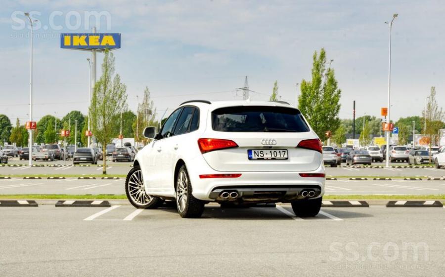Белый Ауди Ку 5 2014 в Рига, объемом двигателя 3.00 л и пробегом 300 тыс. км за 13990 €, фото 9 на AUTOMOTO.COM.LV