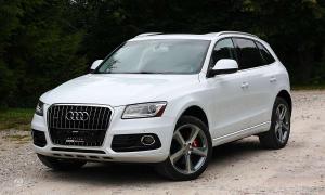 White Audi Q5 2014 in Kretinga, with an engine capacity of 2.97 L and mileage of 313 thousand km for 12999 €, photo  on AUTOMOTO.COM.LV